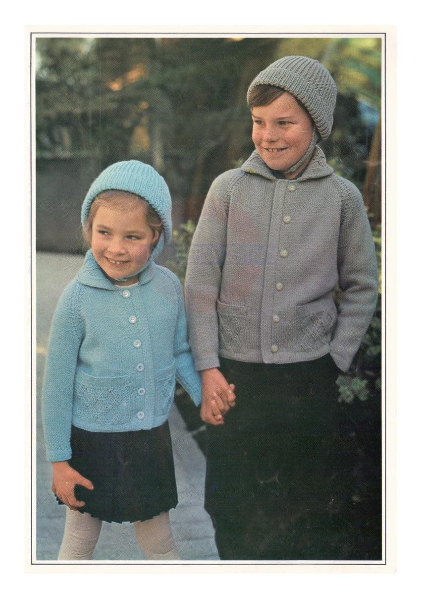 Fontana Fiesta Hand Knitting Patterns - 60s Knitting Patterns Instant ...