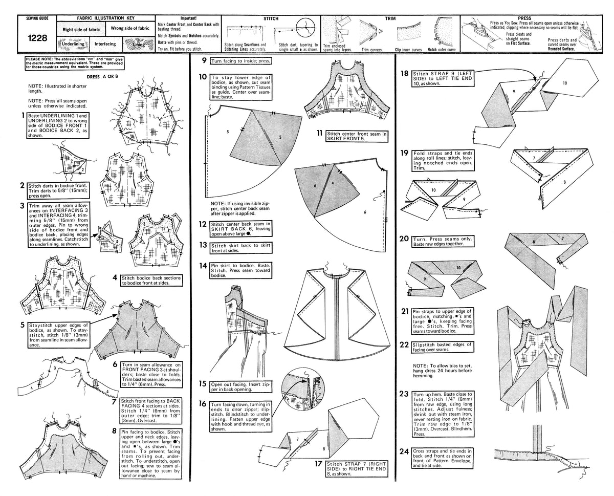 70s Halter Neck, Criss Cross Back Dress with Flared Skirt and Bias Wai ...