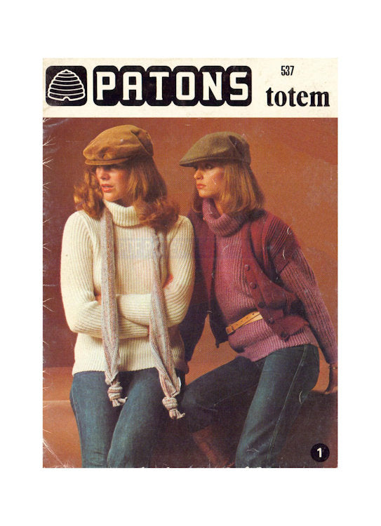 Patons 537 Totem - Knitting Patterns for Men, Women and Children Insta ...