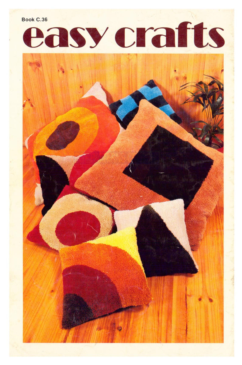 Patons C.36 Crafty and Turkey Rug Yarns - Instant Download PDF 28 page ...