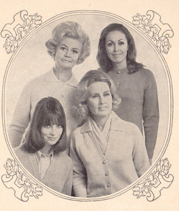 Patons 102 - Early 70s Knitting Patterns for Women's Cardigans Instant ...