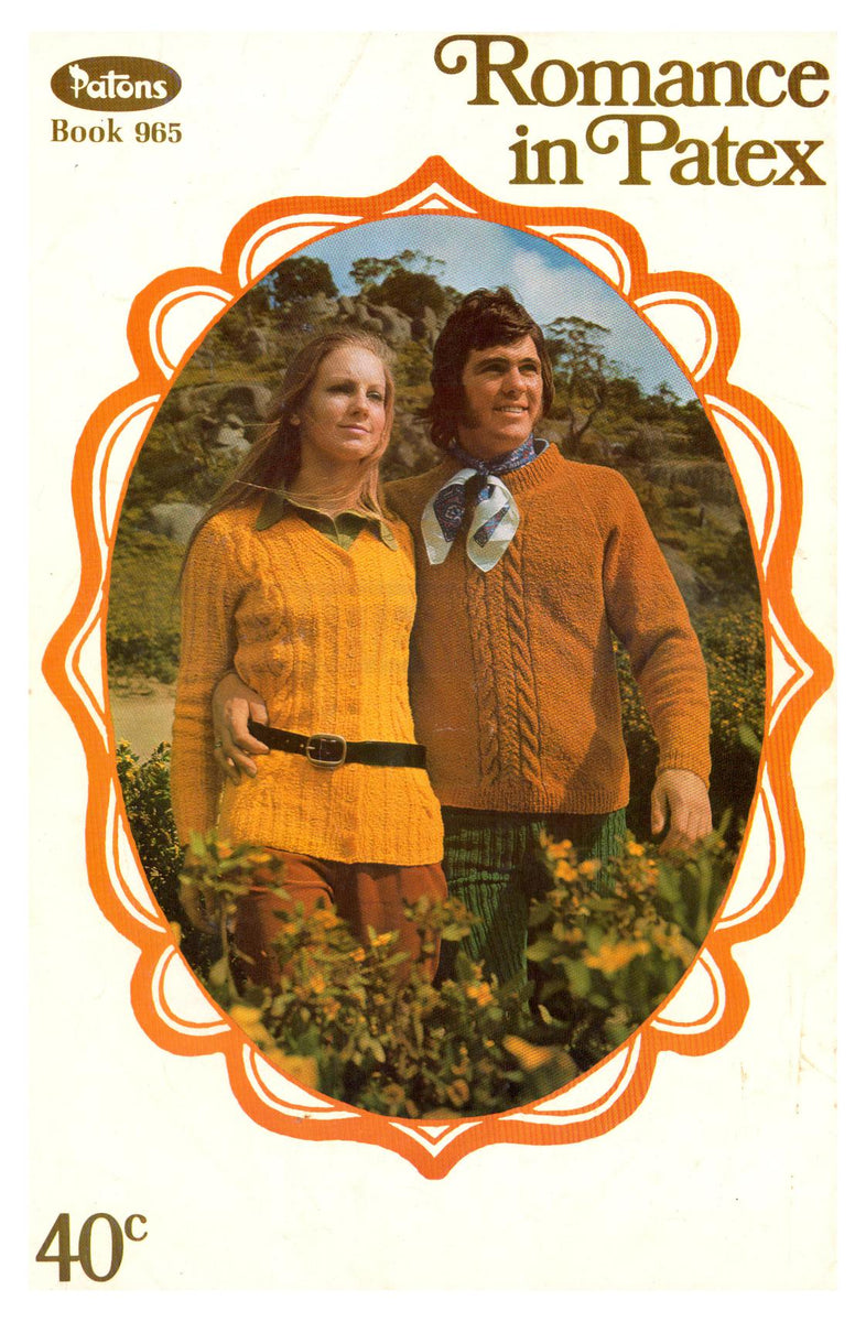 Patons 965 - 70s Knitting Patterns for Men's and Women's Jackets, Swea ...