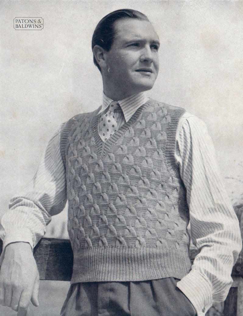 Patons & Baldwin's Knitting Book 111 - 40s Knitting Patterns for Men I ...