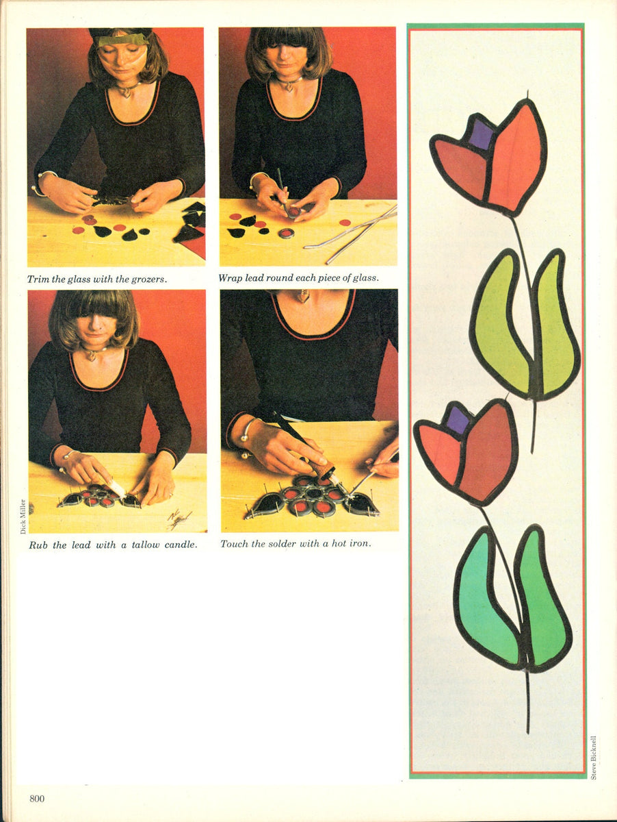 70s Golden Hands Crafts Weekly Part 29 Covering Various Crafting Proje ...