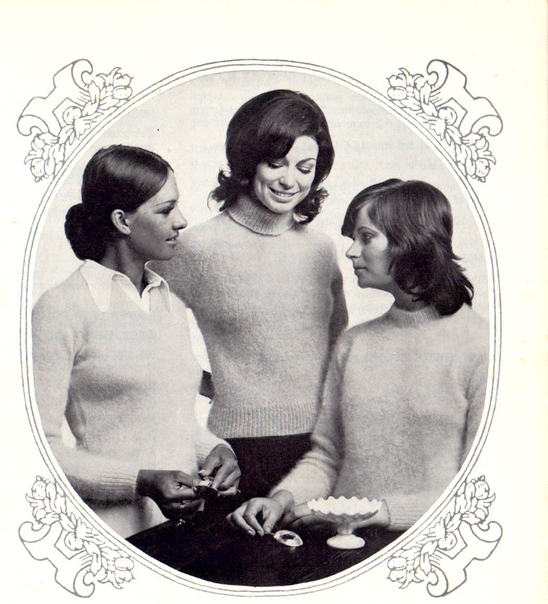 Patons 101 - Early 70s Knitting Patterns for Raglan Jumpers for Women ...