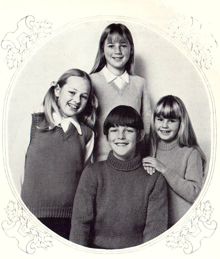 Patons 110 - Early 70s Knitting Patterns for Set-in Sleeves & Sleevele ...